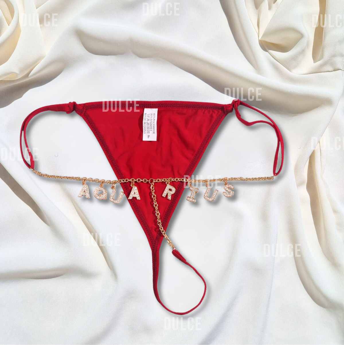 Gold String with Personalized Name | Dulce Store Paris