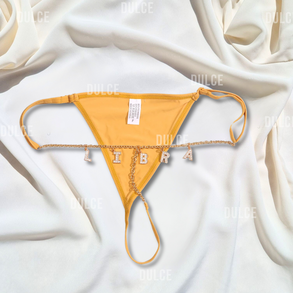 Gold String with Personalized Name | Dulce Store Paris