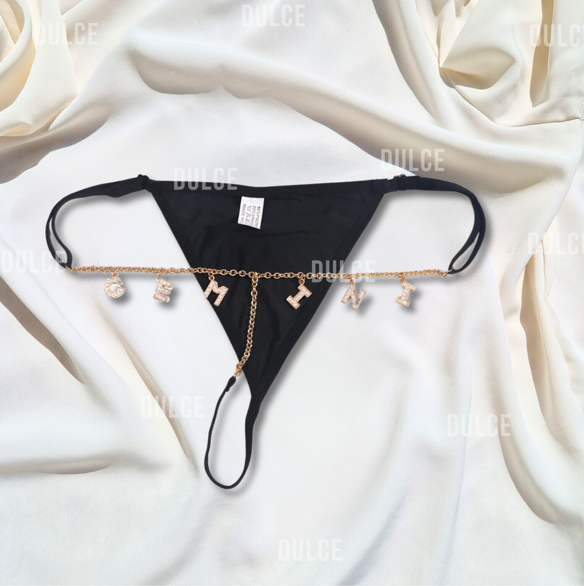 Gold String with Personalized Name | Dulce Store Paris