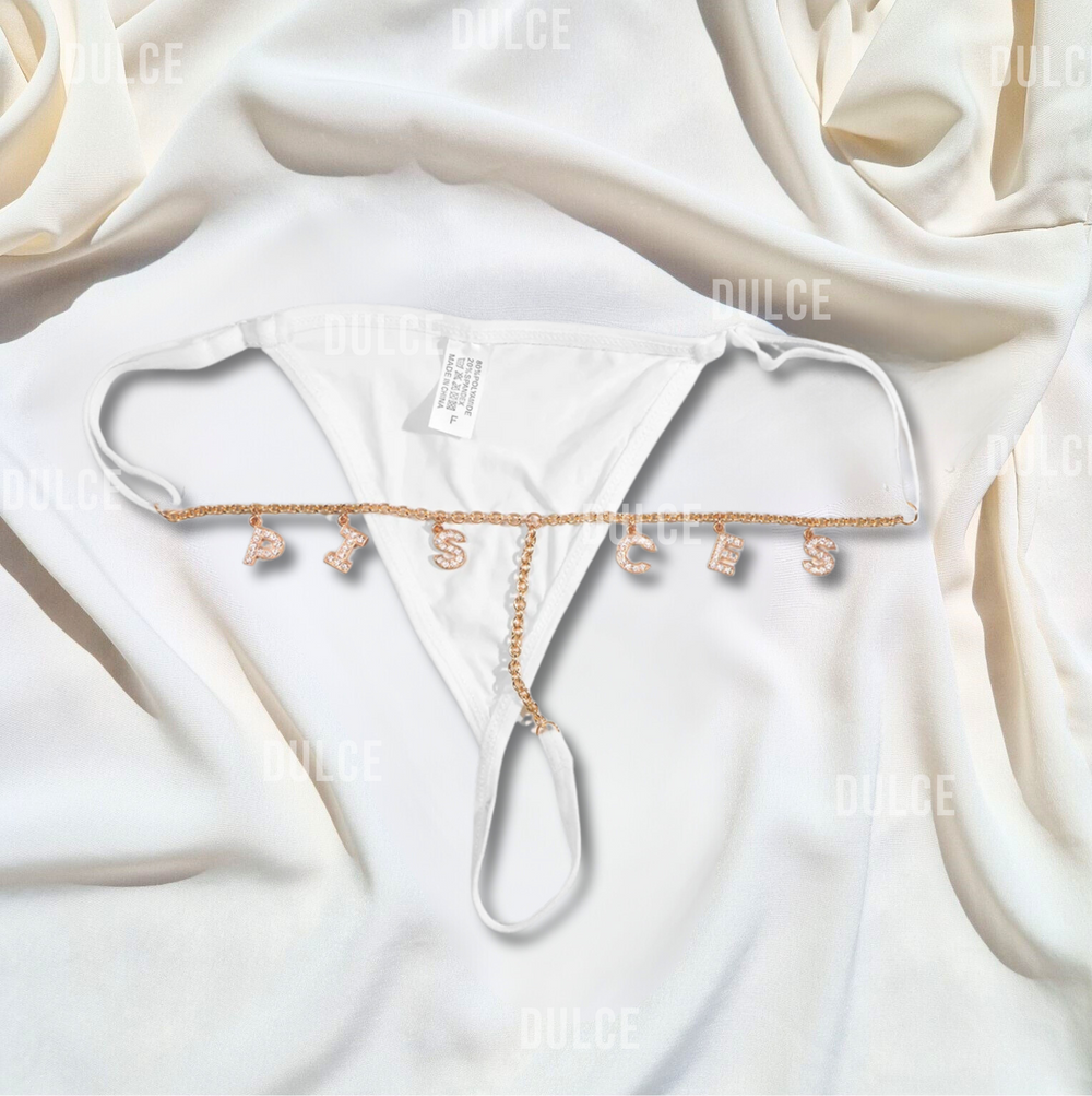 Gold String with Personalized Name | Dulce Store Paris